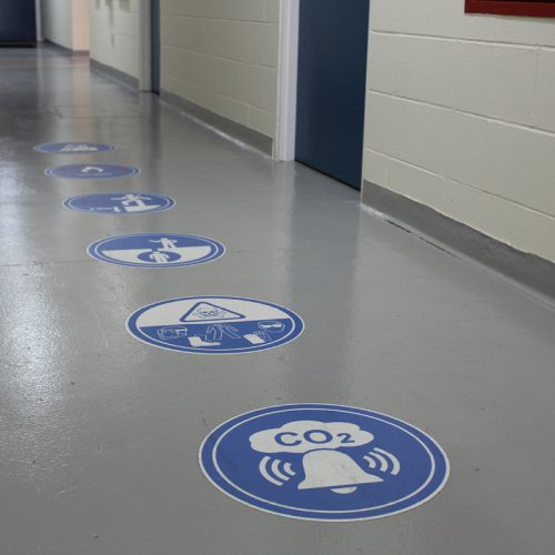 Factory walkway lines - Ranger Specialist Coatings